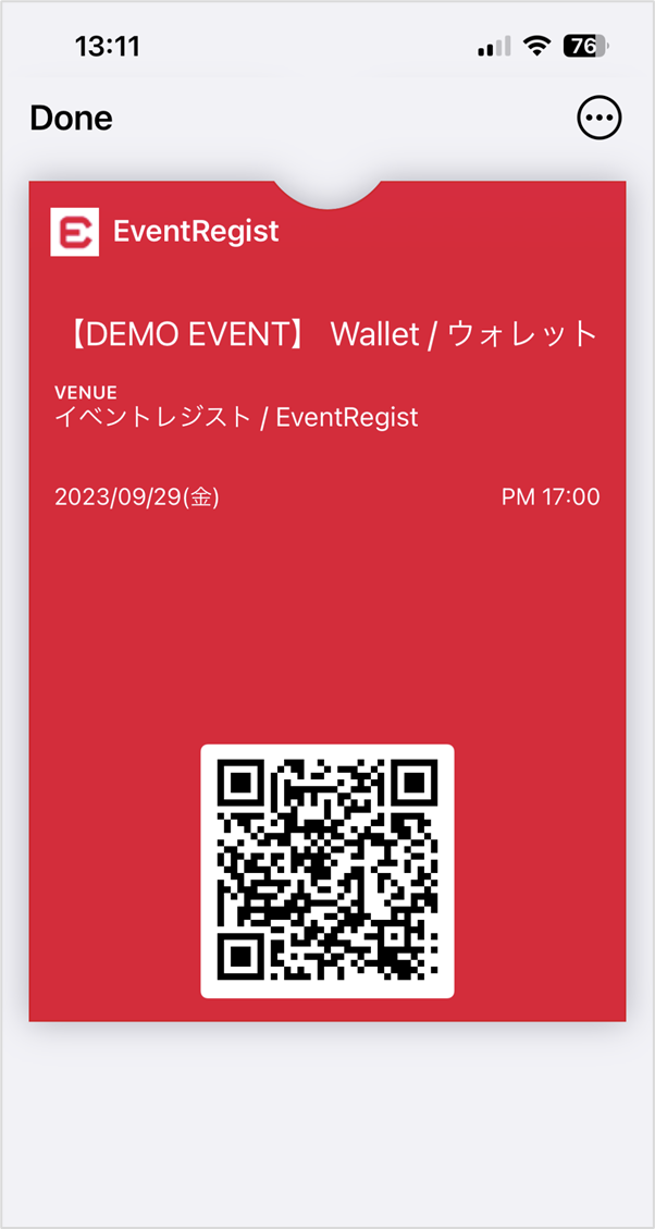 Add tickets to Apple Wallet or Google Wallet